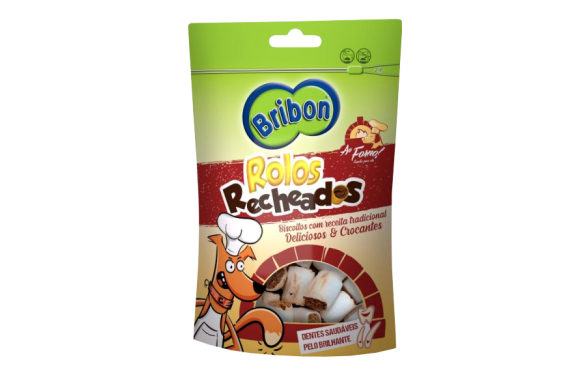 CAMPOCHEIO | Bribon Rolos Recheados Ao Forno 200gr | Animais De Companhia