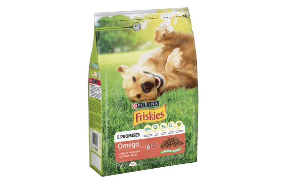 CAMPOCHEIO | Friskies Cao Adulto Omega Carne Peixe 3kg | Animais De ...