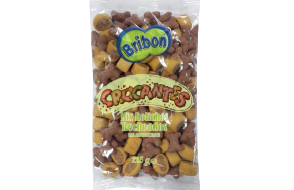 CAMPOCHEIO | Bribon Crocante Mix 225gr | Animais De Companhia